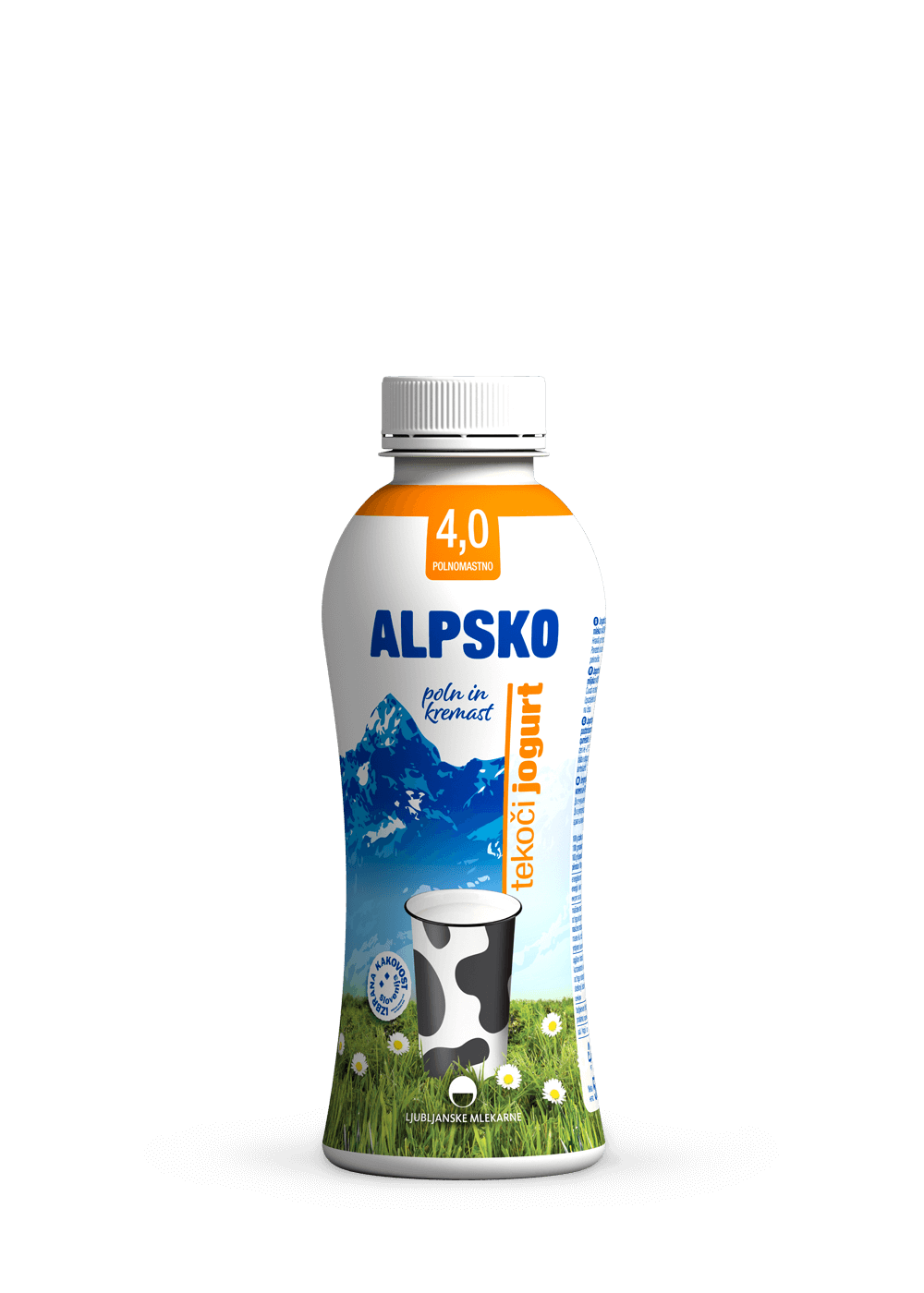 Alpsko mleko - Alpsko umešani jogurt v lončku s 6 % m.m.