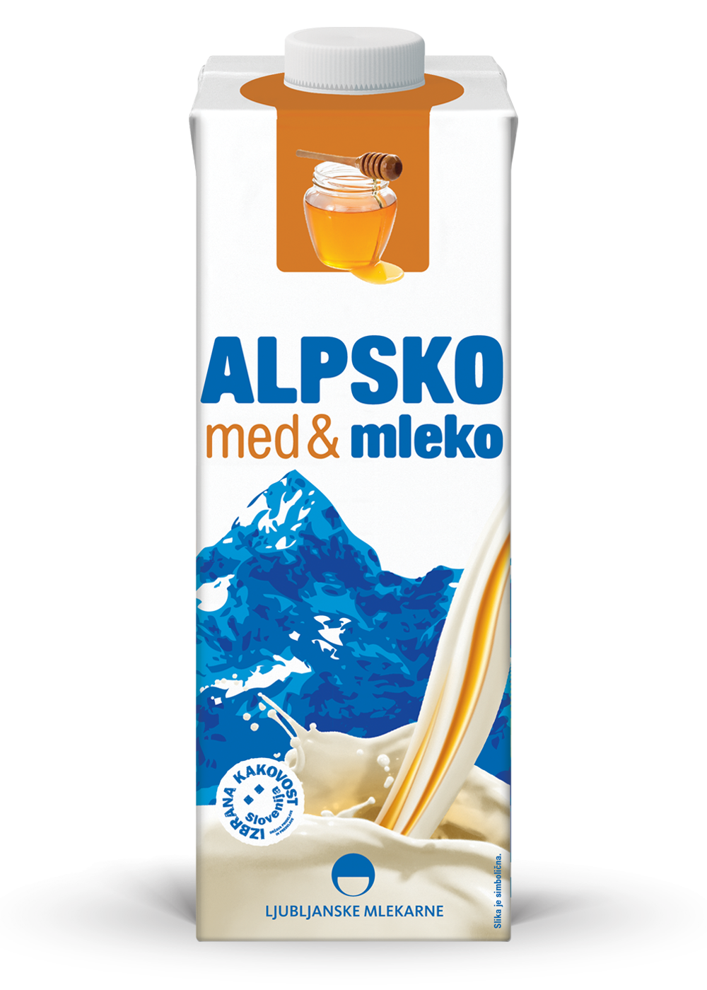 Alpsko mleko - Alpsko umešani jogurt v lončku s 6 % m.m.